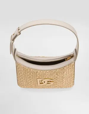 Dolce & Gabbana Rafia Crochet Shoulder Bag - Multicolor