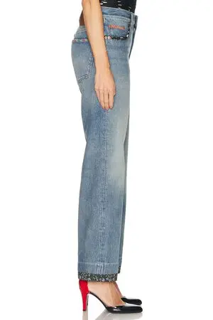 Valentino Garavani Straight Leg Jeans
