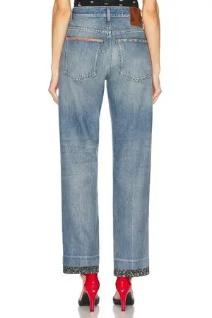 Valentino Garavani Straight Leg Jeans