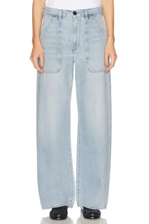 Citizens Of Humanity Ayla Cargo Jeans - Cloud Nine