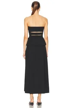 Proenza Schouler Strapless Cut-out Dress