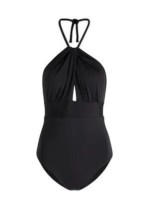 Max Mara Chicca Twisted Swimsuit - Black