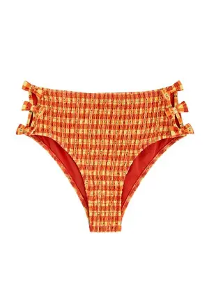 DAMSON MADDER Jezebel Printed Bikini Briefs