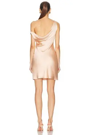Norma Kamali Drop Shoulder Maria Mini Dress - Baby
