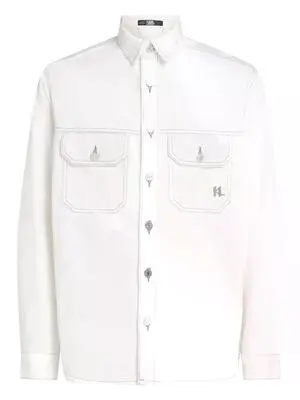 Karl Lagerfeld Contrast-stitch Shirt