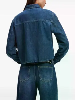 Karl Lagerfeld Boxy Denim Blouse