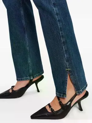 Karl Lagerfeld High-rise Straight Jeans - Blue