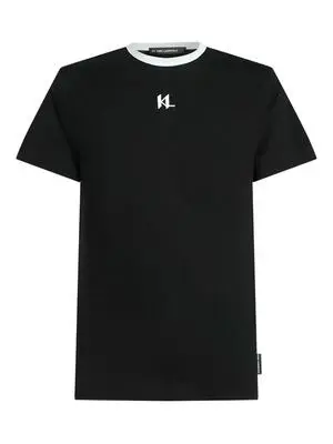 Karl Lagerfeld Monogram Slim-fit T-shirt