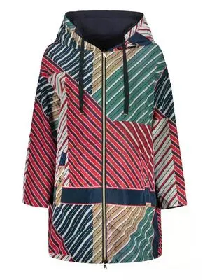 Herno Reversible Striped Coat