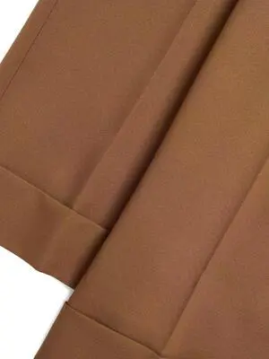 Valentino Garavani Cuffed Gabardine Trousers