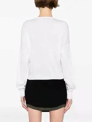 TOM FORD Drop-shoulder Top - Neutrals