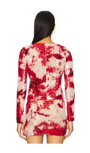 KIM SHUI Sequin Top