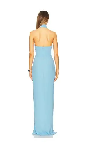 Amanda Uprichard X Revolve Queen Gown - Blue