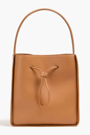 3.1 Phillip Lim Soleil Large Pebbled-leather Bucket Bag - Camel