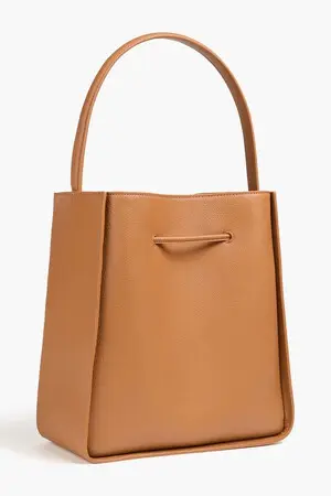 3.1 Phillip Lim Soleil Large Pebbled-leather Bucket Bag - Camel