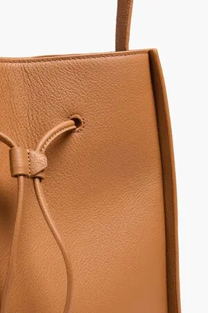 3.1 Phillip Lim Soleil Large Pebbled-leather Bucket Bag - Camel