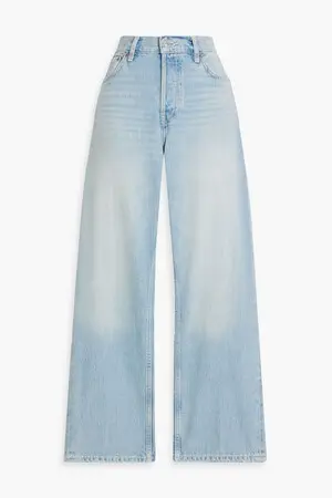 RE/DONE Easy High-rise Straight-leg Jeans