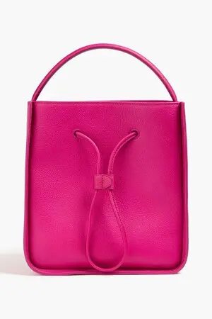 3.1 Phillip Lim 3.1 Phillip Lim Soleil Small Pebbled Leather Bucket Bag - Fuchsia