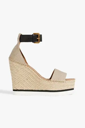 See By Chloé Glyn Espadrille Wedge Sandals