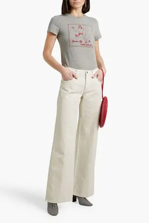 RE/DONE Mid-rise Wide-leg Jeans