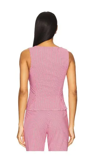 MORE TO COME Drea Peplum Top