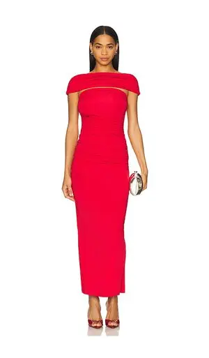 LOVERS AND FRIENDS Emmi Maxi Dress - Watermelon