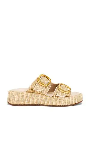 Sam Edelman Nerissa Raffia Platform Sandals