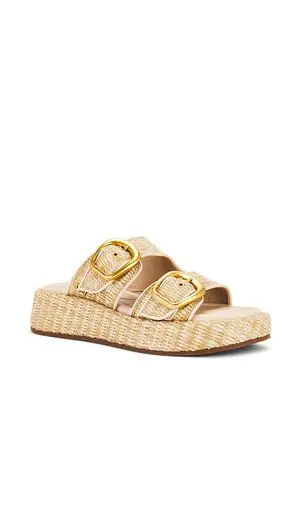 Sam Edelman Nerissa Raffia Platform Sandals