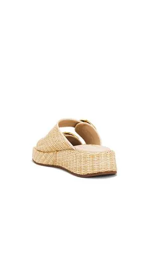 Sam Edelman Nerissa Raffia Platform Sandals