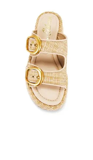 Sam Edelman Nerissa Raffia Platform Sandals
