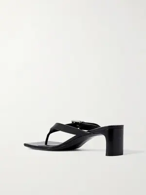 Balenciaga Bel Air Buckled Leather Sandals
