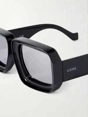 Loewe Square-frame Sunglasses - Black