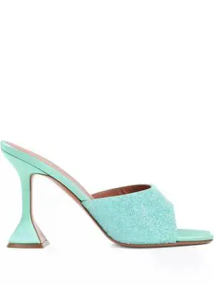 Amina Muaddi Lupita Sandals - Green