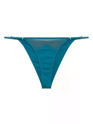 Kiki De Montparnasse Peep Show Bikini Bottom - Blue