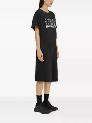 MM6 MAISON MARGIELA X SALOMON Logo Shorts - Black