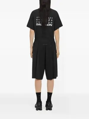 MM6 MAISON MARGIELA X SALOMON Logo Shorts - Black