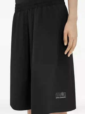 MM6 MAISON MARGIELA X SALOMON Logo Shorts - Black