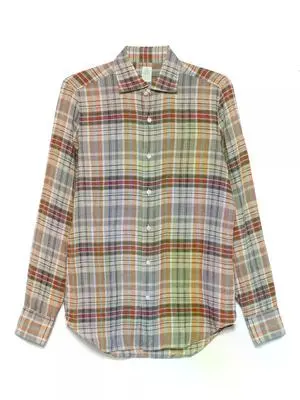 FINAMORE 1925 Check-pattern Shirt