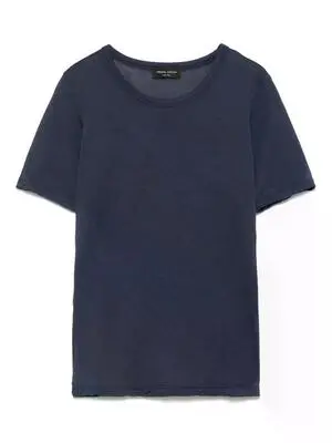 ROBERTO COLLINA Round-neck T-shirt - Blue