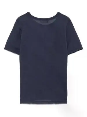 ROBERTO COLLINA Round-neck T-shirt - Blue