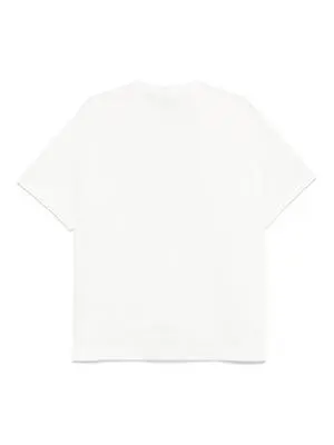 AND WANDER Logo-print T-shirt