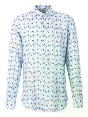 VINCENZO DI RUGGIERO Cotton Shirt - Blue