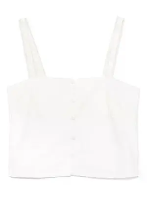 Posse Beryl Cami Top - White