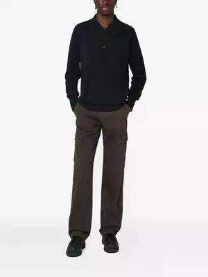 John Smedley Finchley Polo Shirt - Black