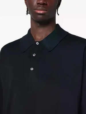 John Smedley Finchley Polo Shirt - Black