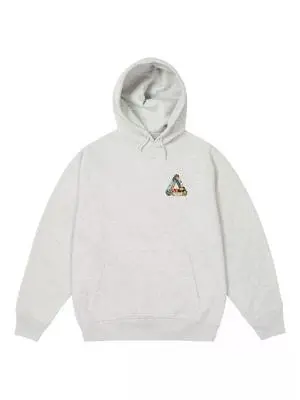 PALACE Jungle Dream Marl Hoodie - Grey