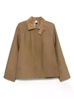 SUNFLOWER Short Raglan Jacket - Brown
