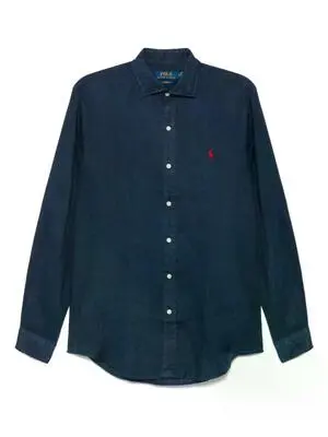 Polo Ralph Lauren Linen Shirt - Blue