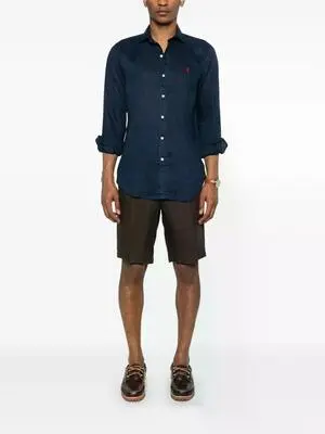 Polo Ralph Lauren Linen Shirt - Blue