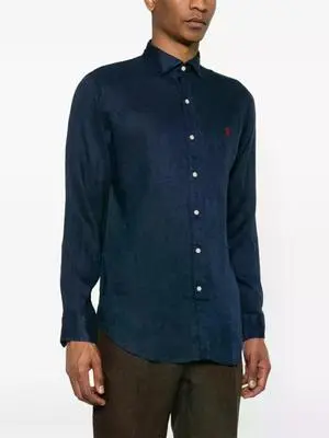 Polo Ralph Lauren Linen Shirt - Blue